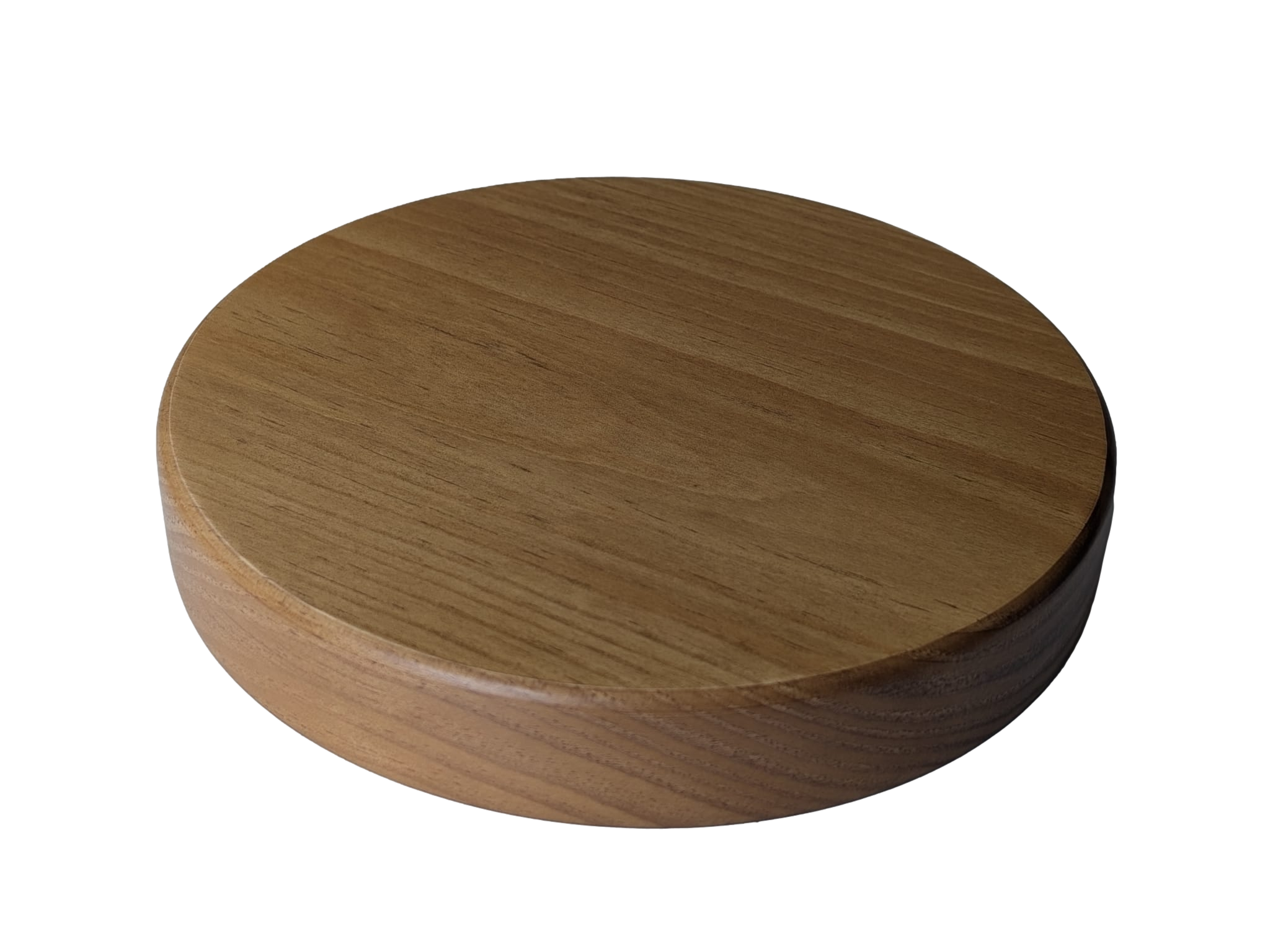 Socles circulaires en bois massif. Diamètre : 20 cm. Hauteur : 3 cm ...