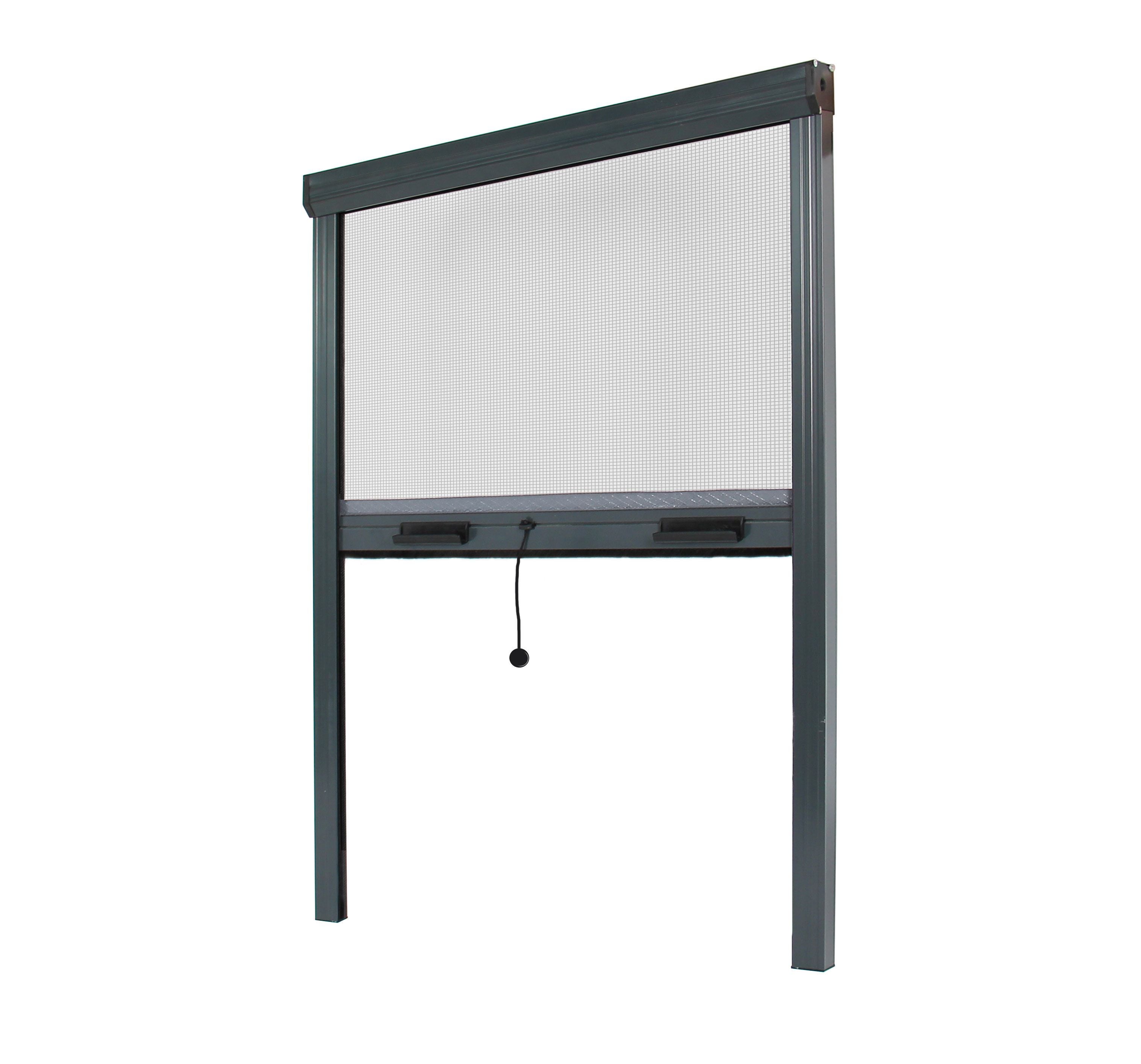 Mosquitera Enrollable Aluminio Recortable - An 150 x Al 230 cm - Gris ...