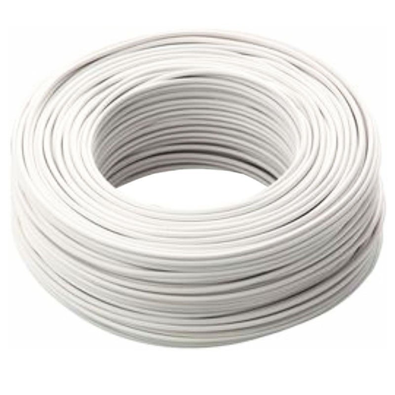 Cable unipolar cordon 1,5mmq blanco 100mt | Leroy Merlin