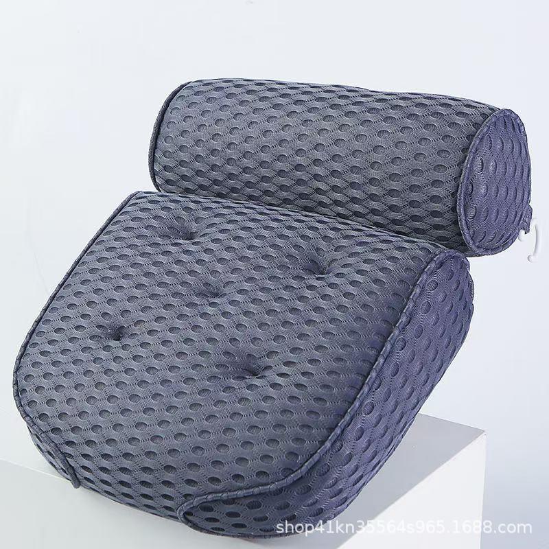 Coussin de massage 4D antidérapant pour baignoire, coussin de dossier ...