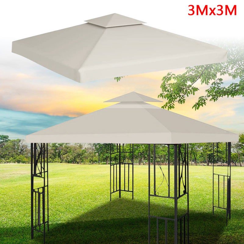 Toit de pavillon de rechange pour pavillon pliant Toit de tente 3x3M ...