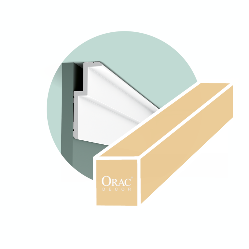 C391 Corniche pour éclairage indirect et cache tringle à rideau ...