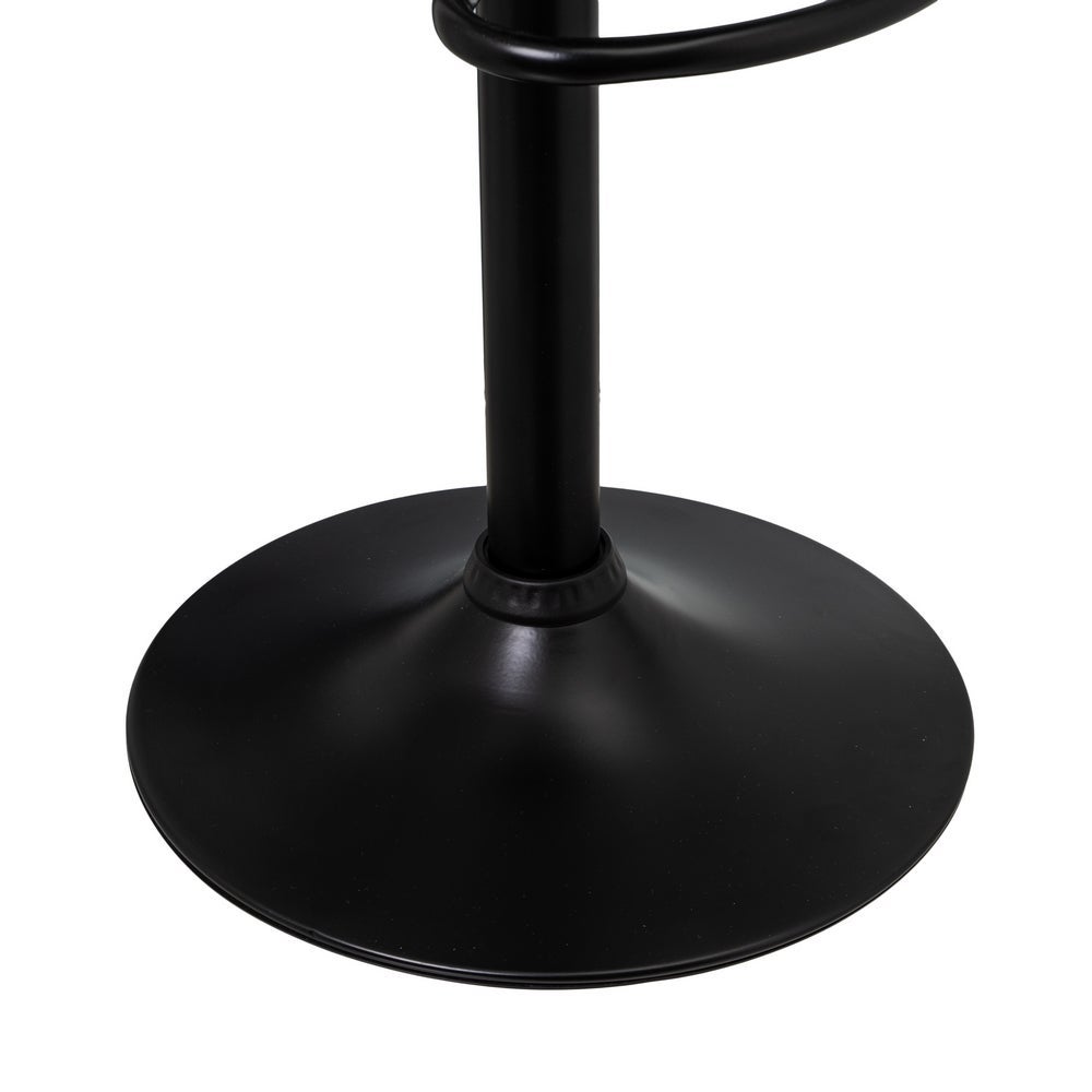 Set de 2 taburetes giratorios negros de 104 cm CasaSelección | Leroy Merlin