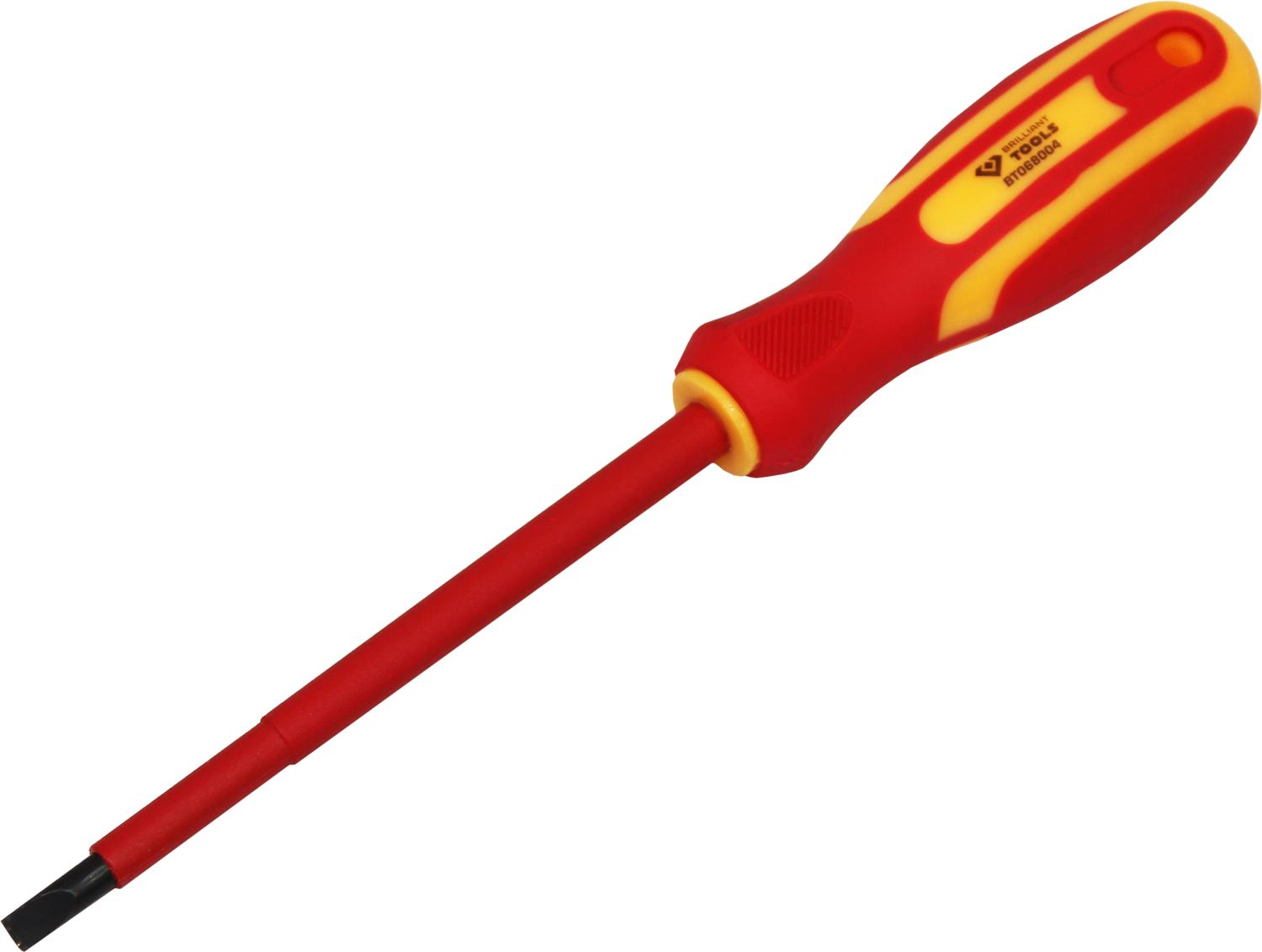 Brilliant Tools Tournevis plat VDE 5,5 x 125 mm | Leroy Merlin