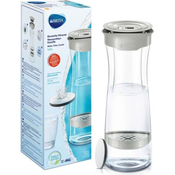 Bouteille et carafe filtrante Brita Bouteille filtrante gris pastel - 1 ...