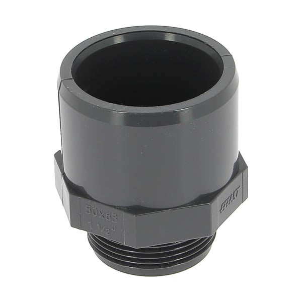 Embout PVC pression mâle-femelle Ø63-50 mâle 40-49 | Leroy Merlin