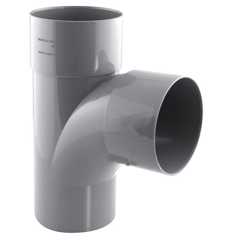 Culotte PVC évacuation 87° mâle/femelle Ø100 | Leroy Merlin