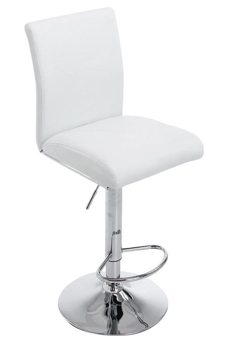 Tabouret de bar chaise haute avec repose-pieds forme trompette design ...