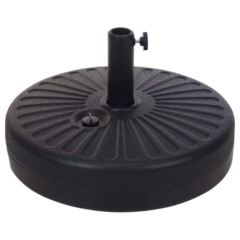 Maison Exclusive - Socle de parasol 22 L 51 cm Noir | Leroy Merlin