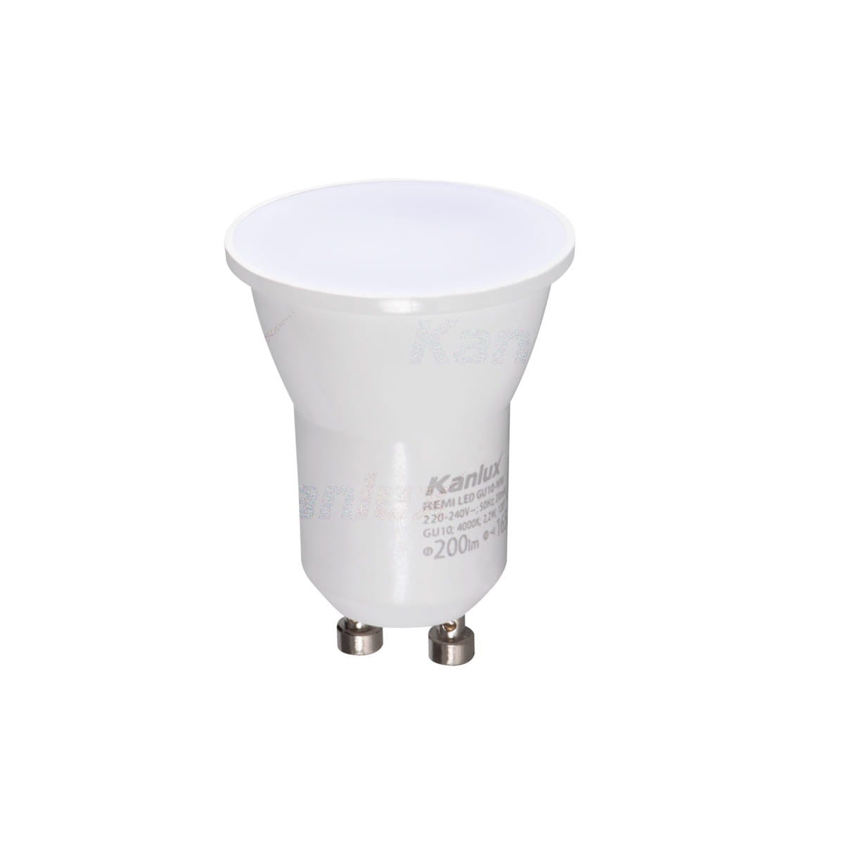Lámpara LED GU10 - Compacto 2,2W spot - Natural blanco 4000K - 200lm ...