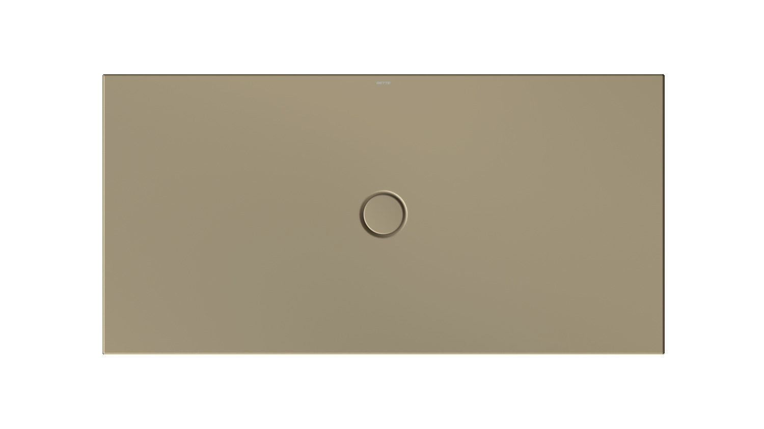 Bette Piso Plato de ducha con soporte mínimo y GlasurPlus 160x80cm ...