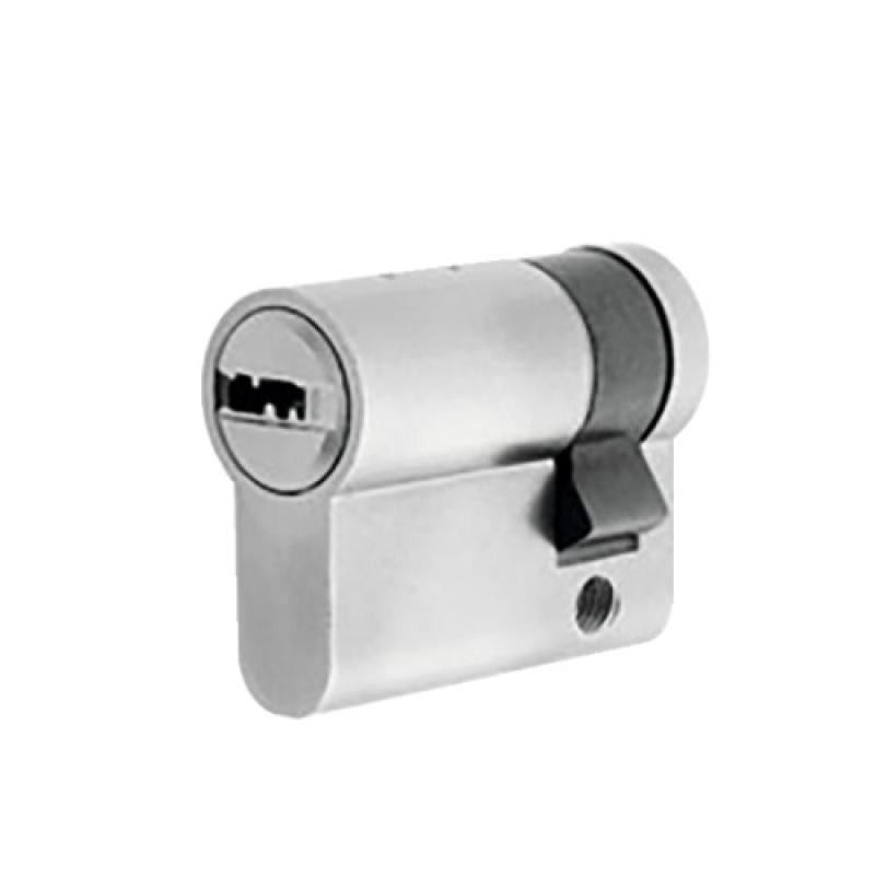 Demi cylindre T80P à panneton indexable profil protégé 4 clés réversibles et carte de propriété ...