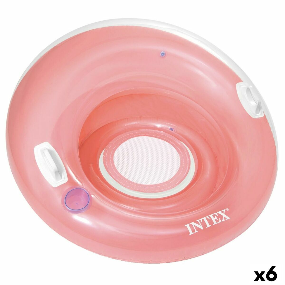 Fauteuil de piscine gonflable Intex Rond 119 x 119 cm Ø 119 cm (6 ...