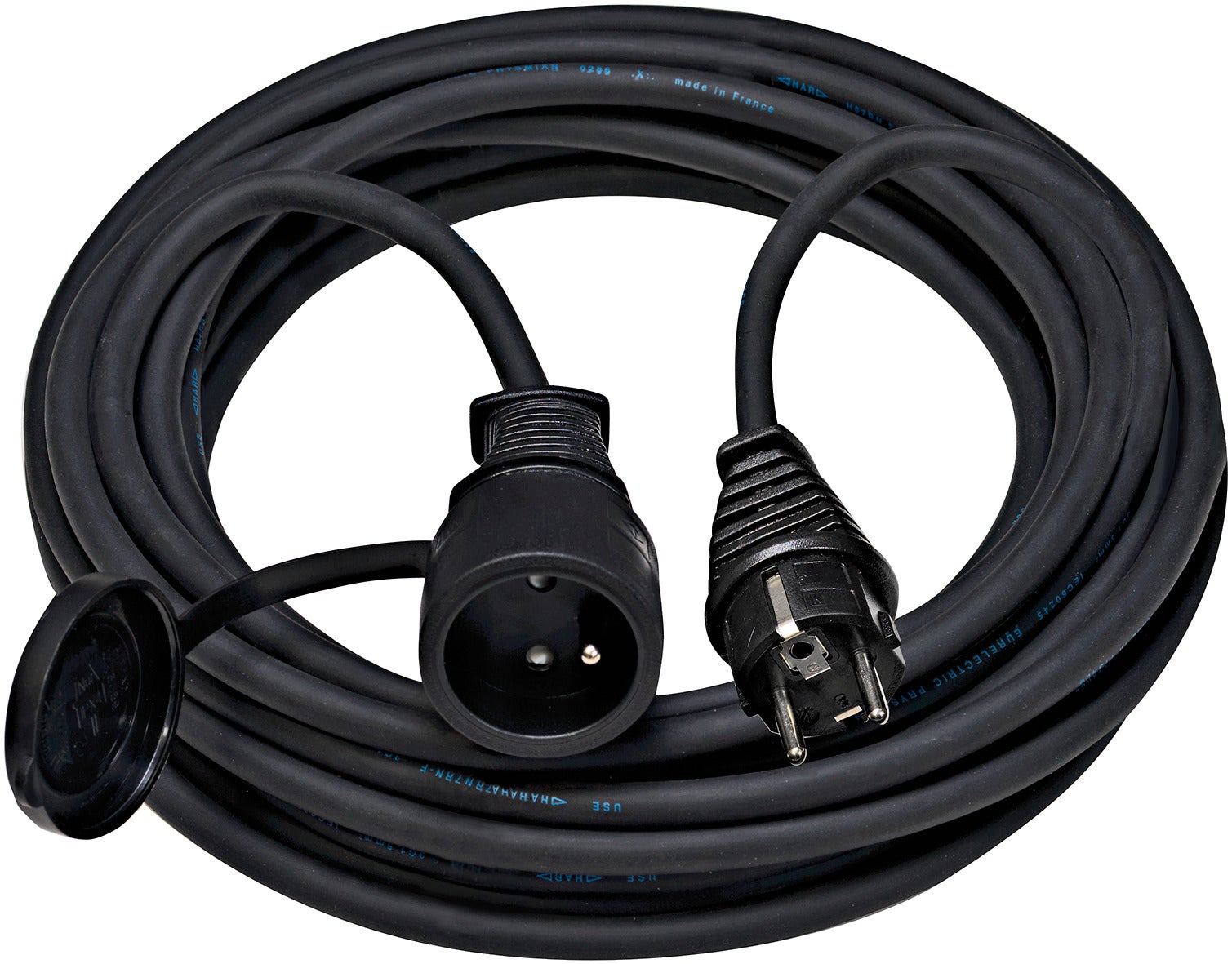 Rallonges pro prises 2P+T 16A 25 mètres | Leroy Merlin