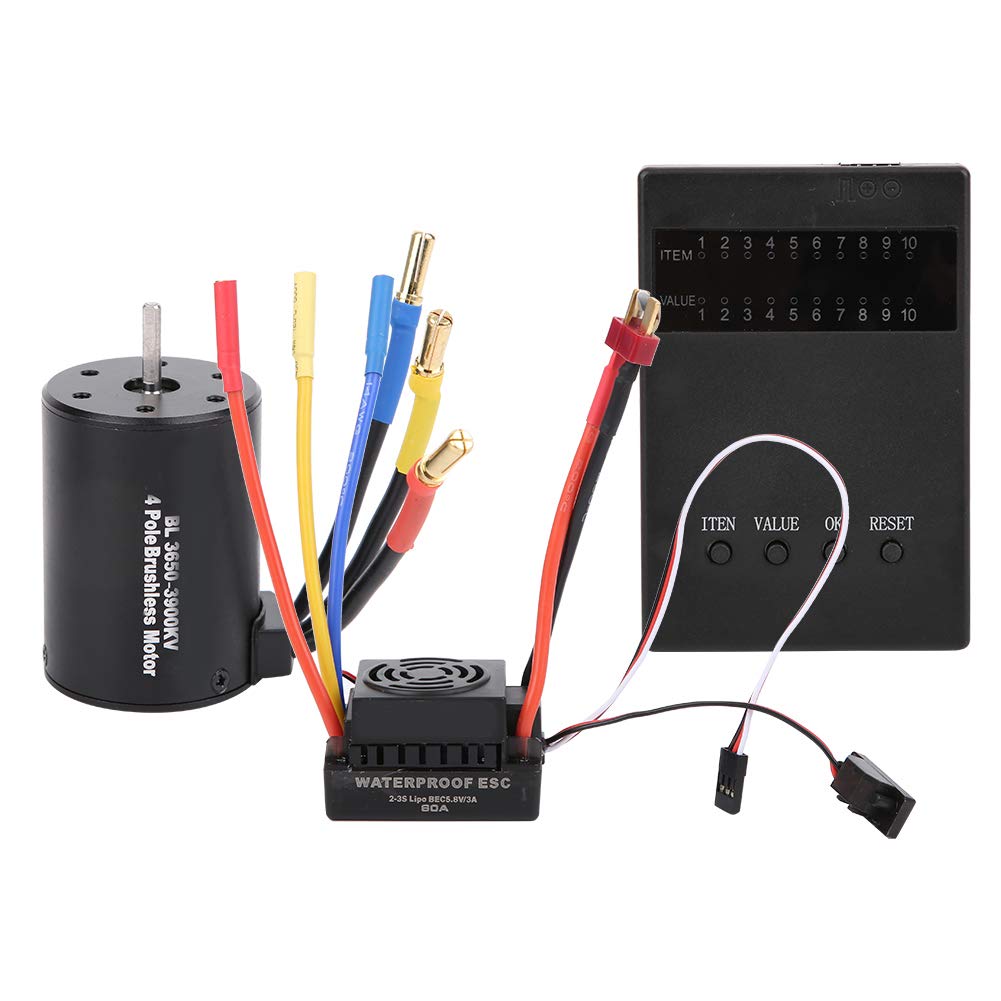 3650 3900KV Tarjeta de programa de Motor sin escobillas de alto par 60A ...