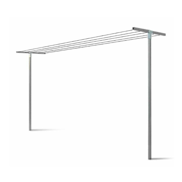 Andrys - Tendedero de Ropa de Tubo Cuadrado, Desmontable, para Cementar ...