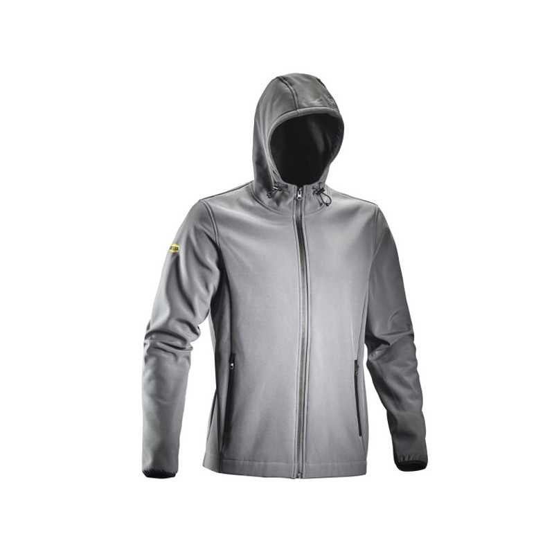 Veste Softshell Diadora XXL Level Grise | Leroy Merlin