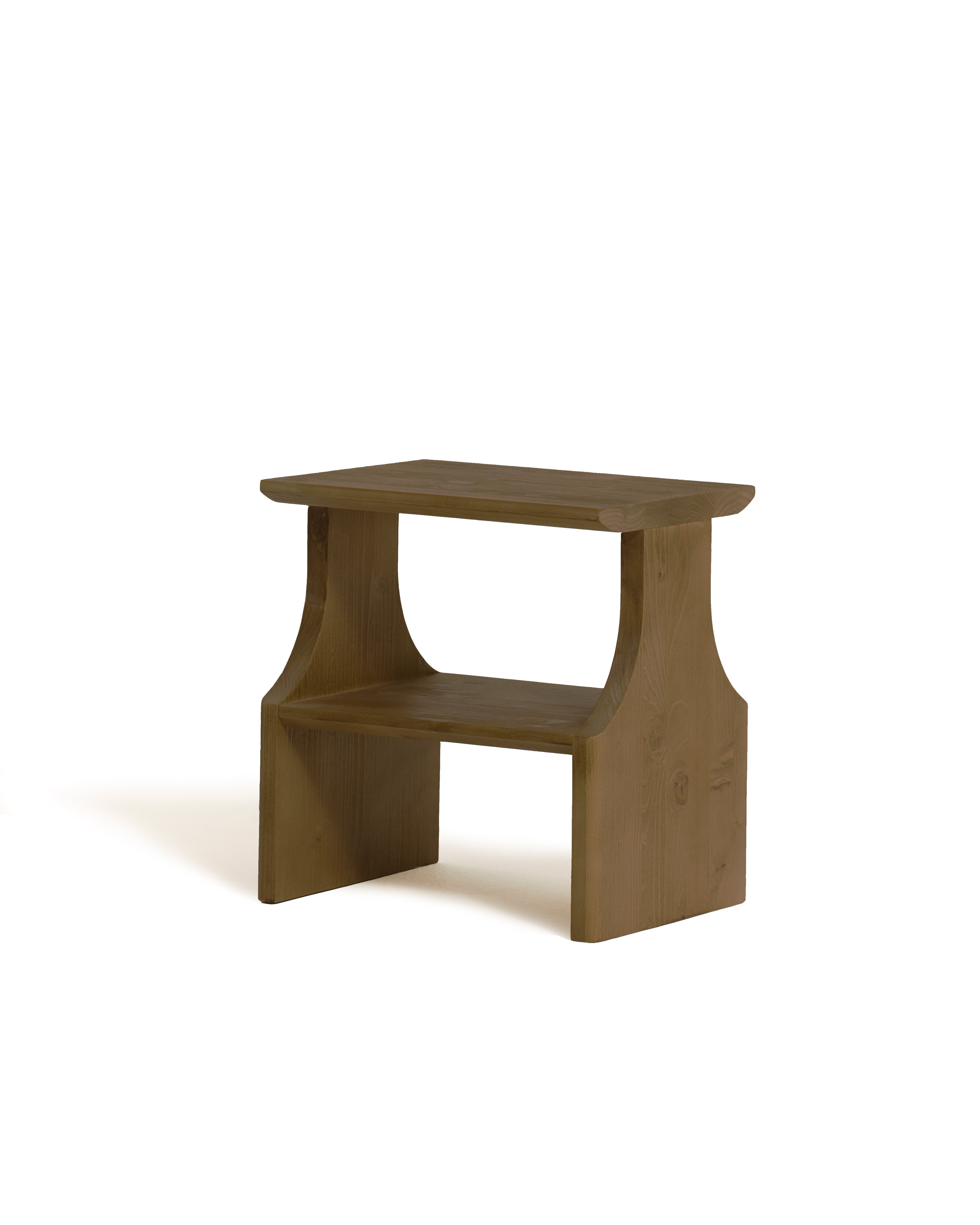 ELIS Tabouret en bois HANNUN | Leroy Merlin