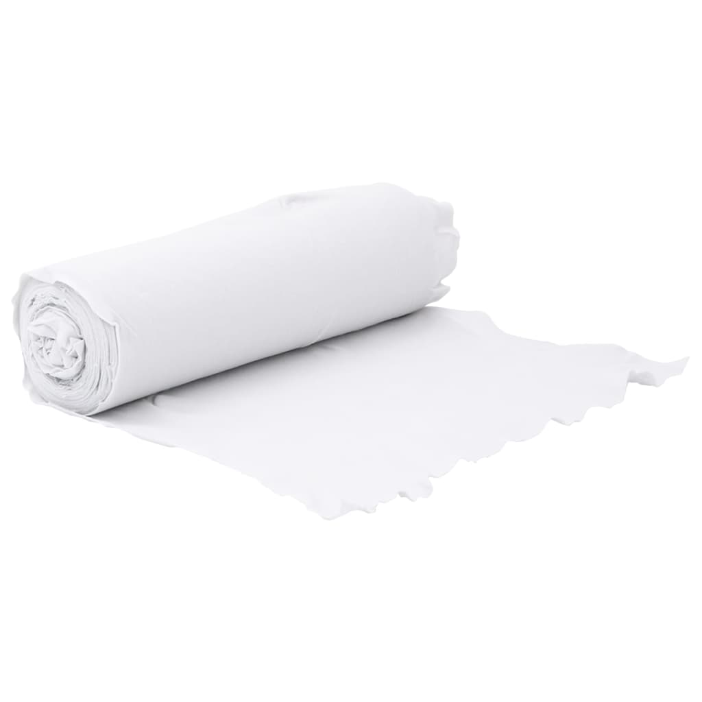 VidaXL Membrana geotextil fibra de poliéster blanco 1x50 m | Leroy Merlin