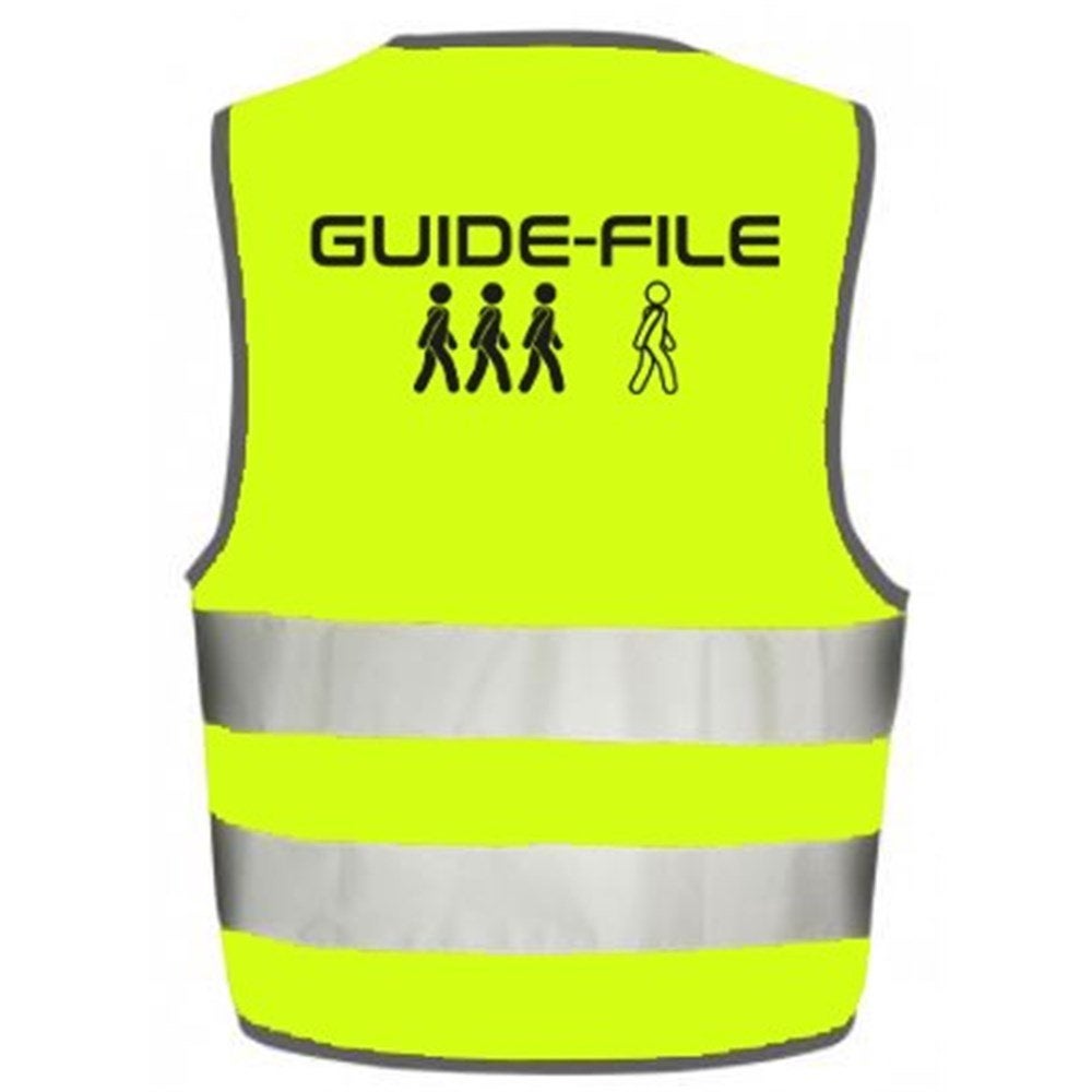 Gilet évacuation "Guide-file" / Marque : Mondial Extincteur | Leroy Merlin