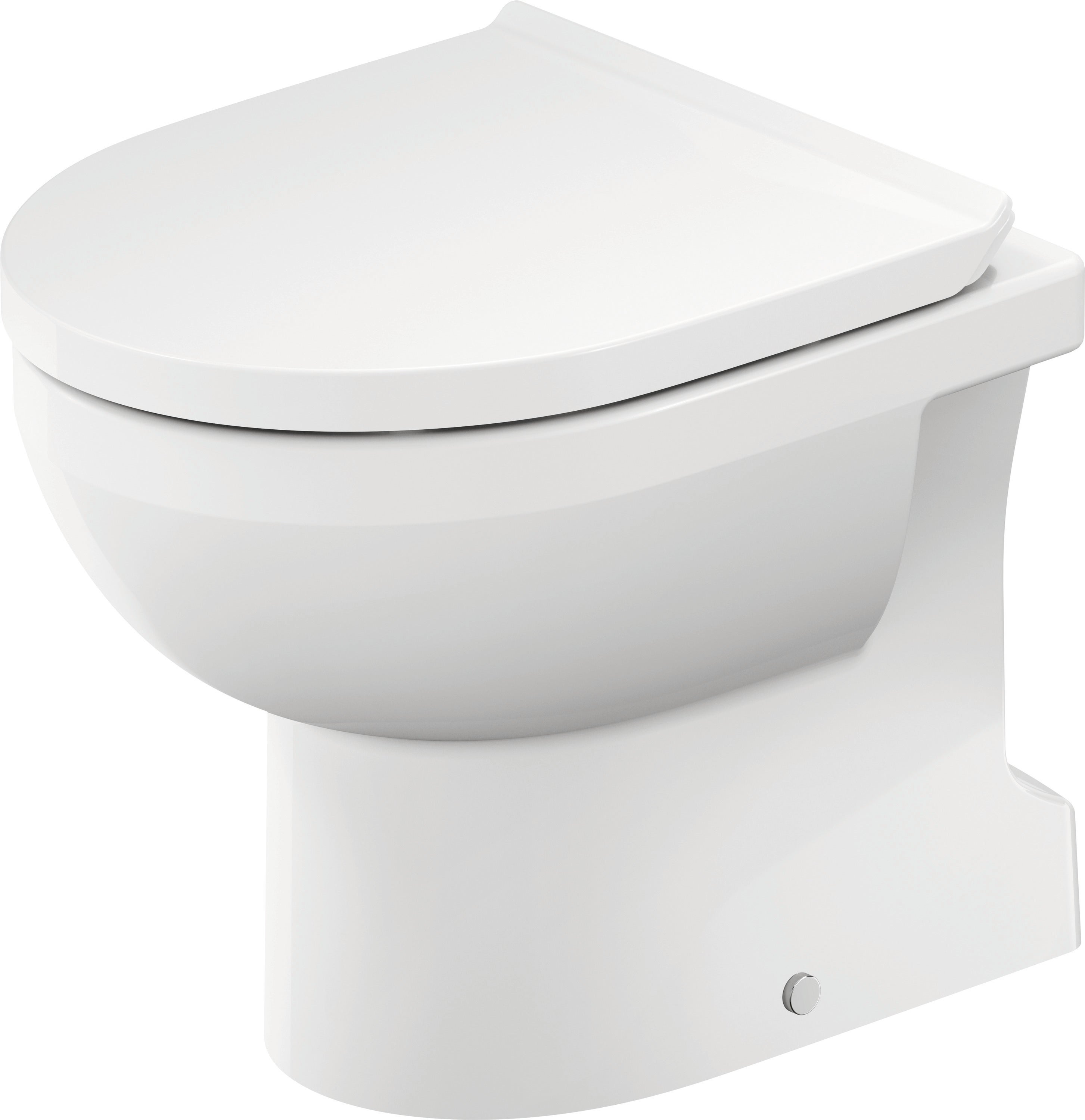 Duravit No.1 WC au sol, rimless, 370x560mm, sortie verticale ...