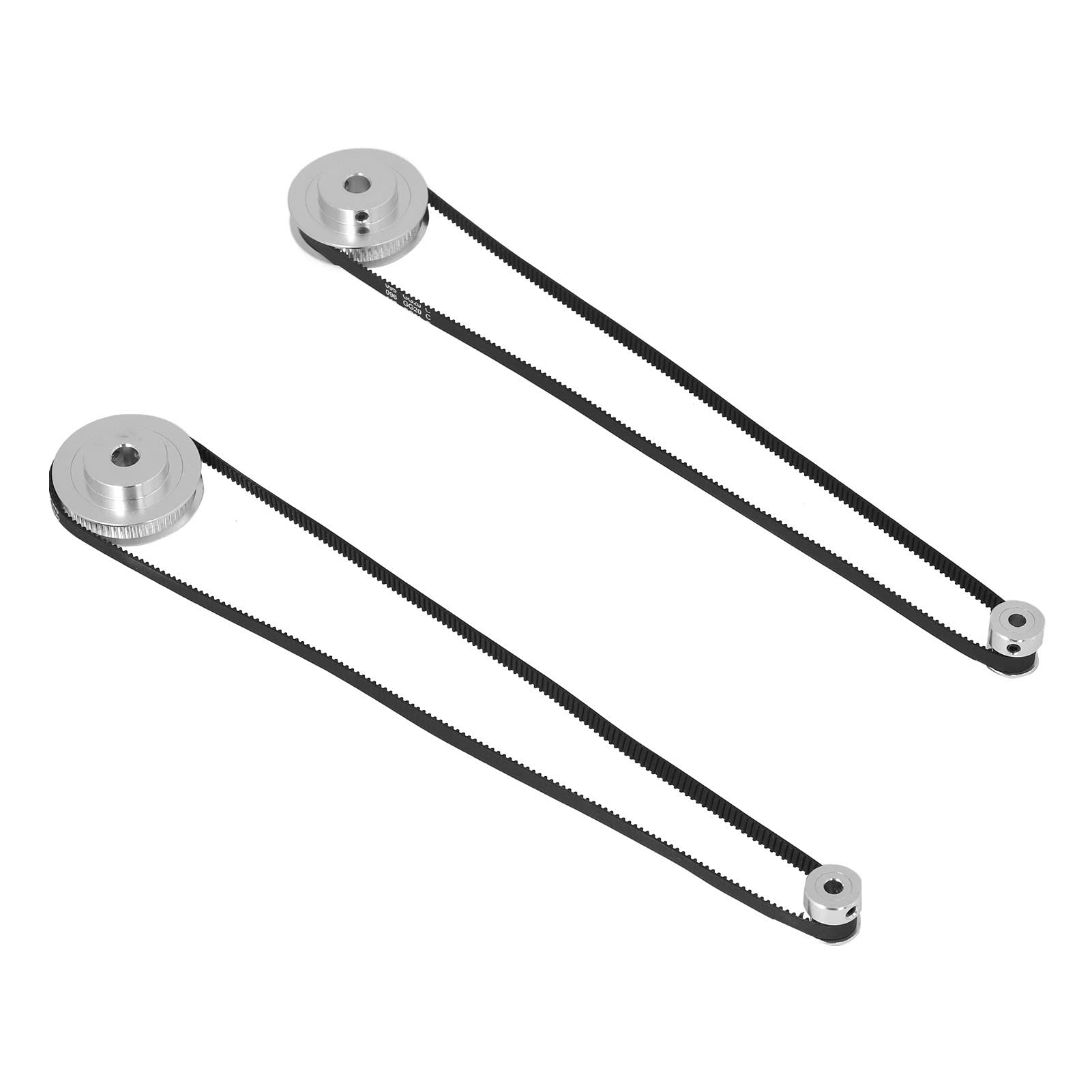 Juego de 2 poleas de correa de distribución de 20 a 60 dientes con ...