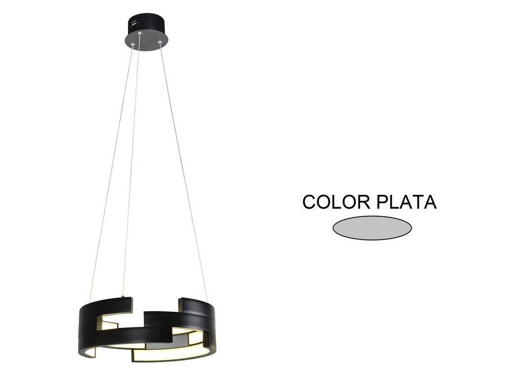 LAMPE SUSPENDUE LED ALUMINIUM INTÉRIEUR ACRYLIQUE 78W 3000K 180º 230V ...
