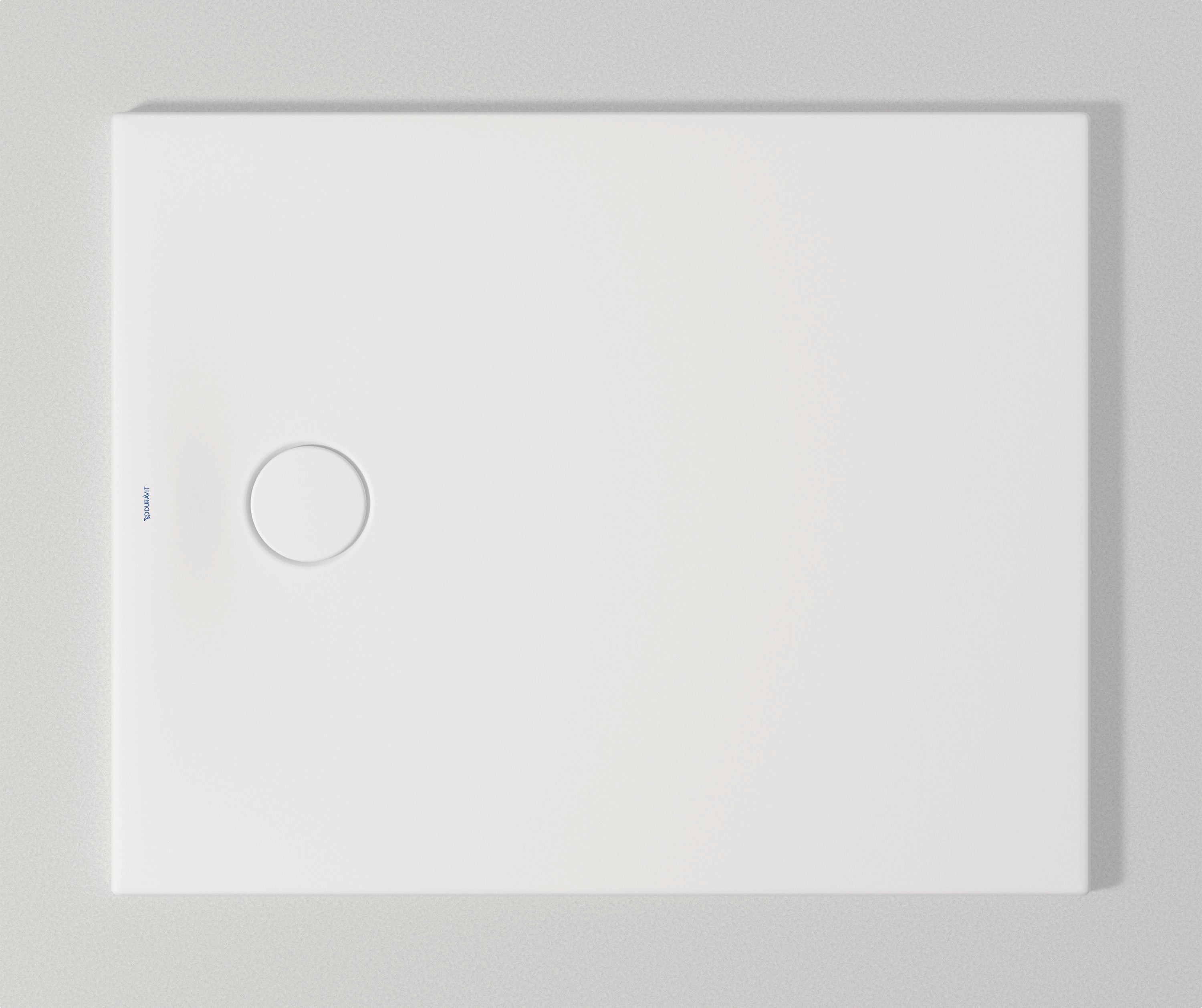 Plato de ducha Duravit Tempano, cuadrado, acrílico, 1000 x 800 mm ...