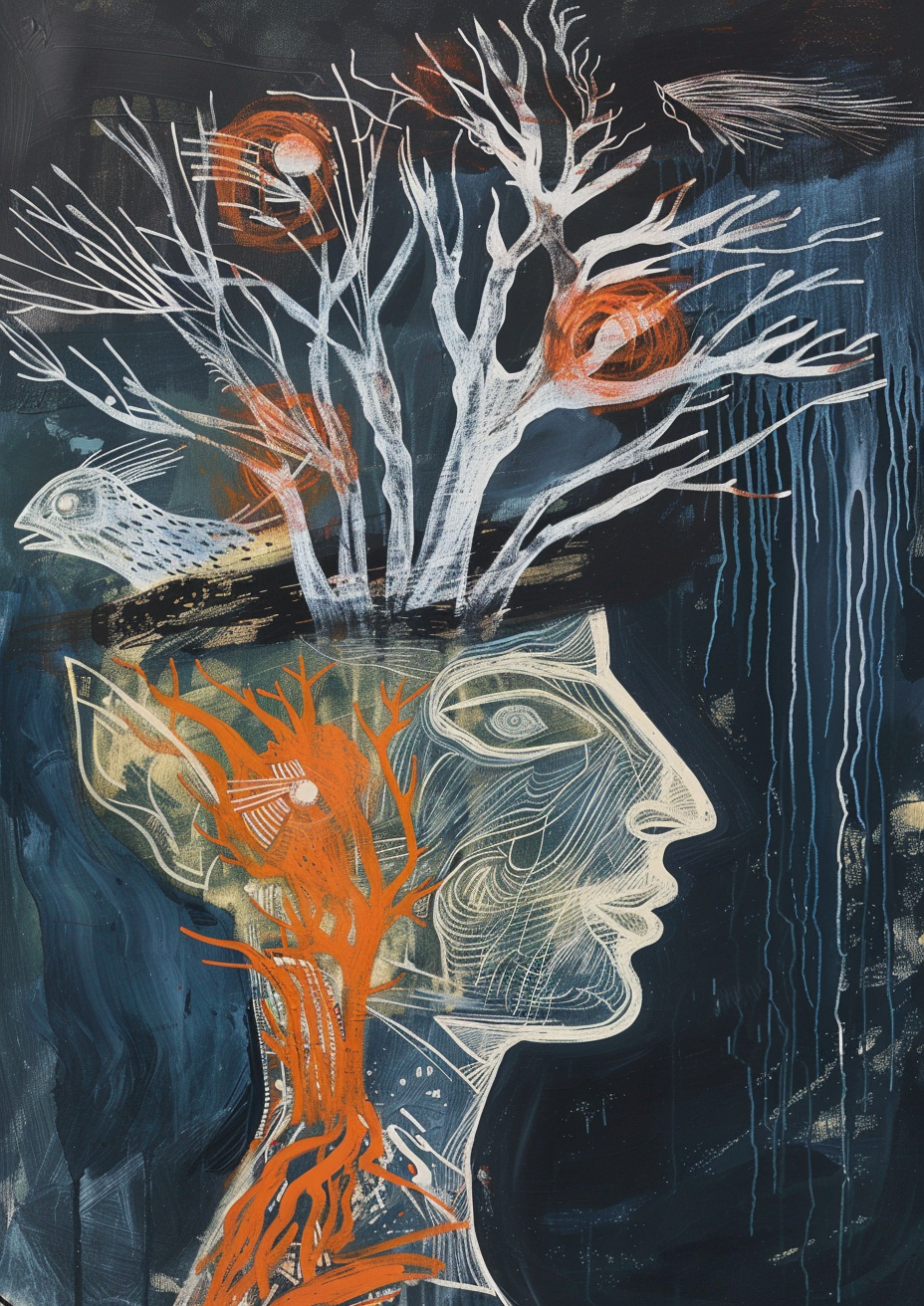 Tirage à encadrer, 30 x 40. POLARTE : Symphonie de racines et ...