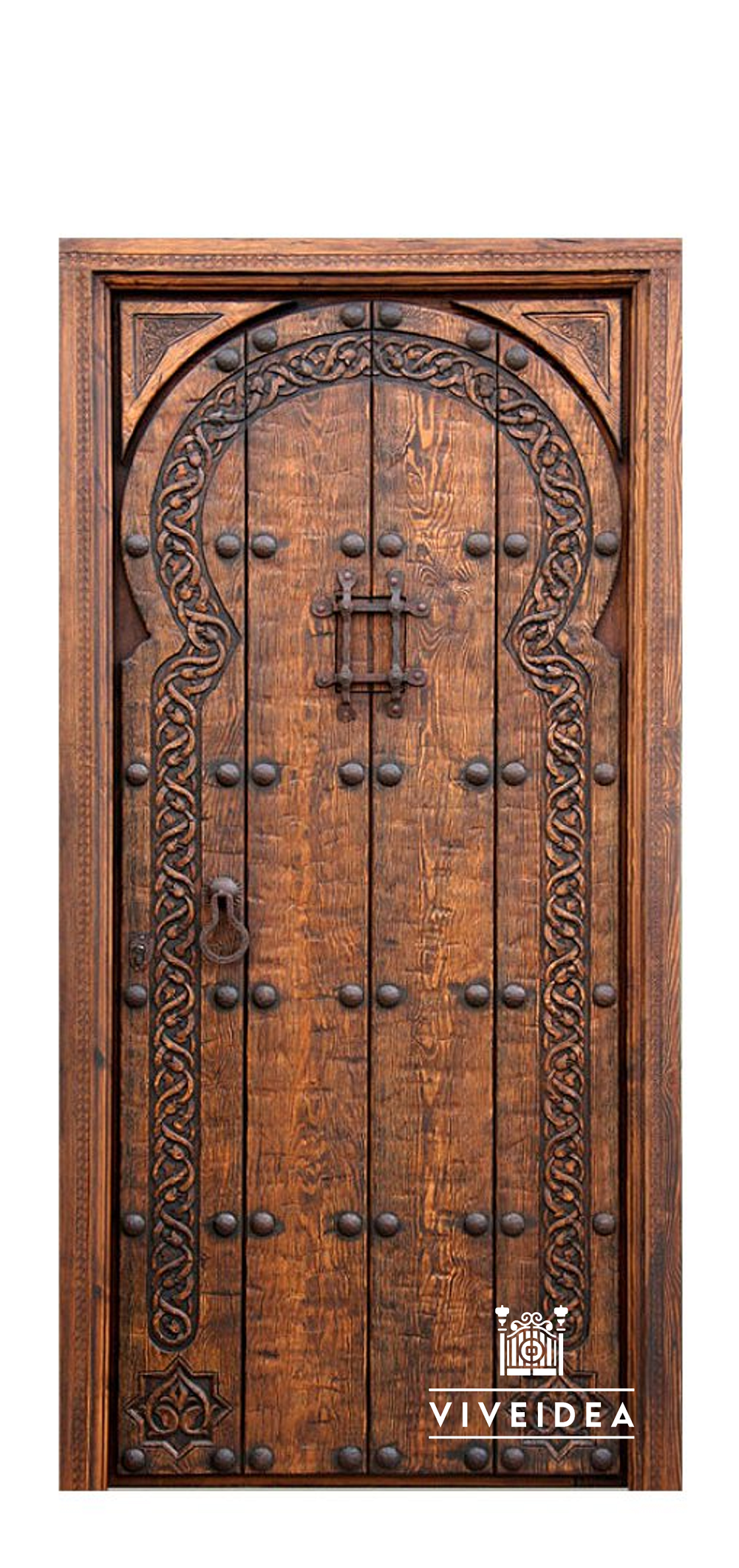 PUERTA ENTRADA UNA HOJA RÚSTICA TALLADA, MADERA PINO GRAN CALIDAD ...