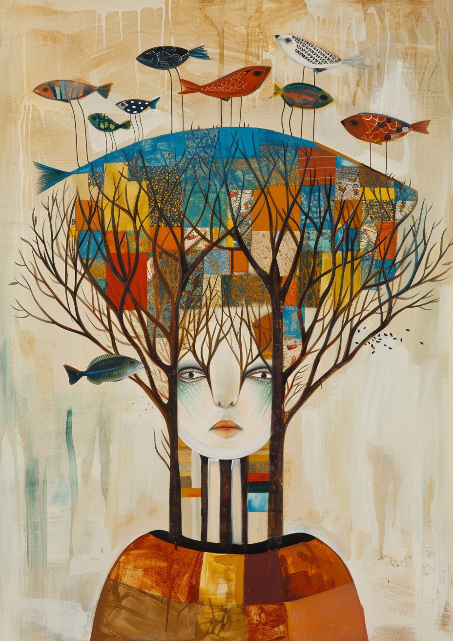 Affiche à encadrer, 30x40. POLARTE. Symphonie de Racines et de Formes ...