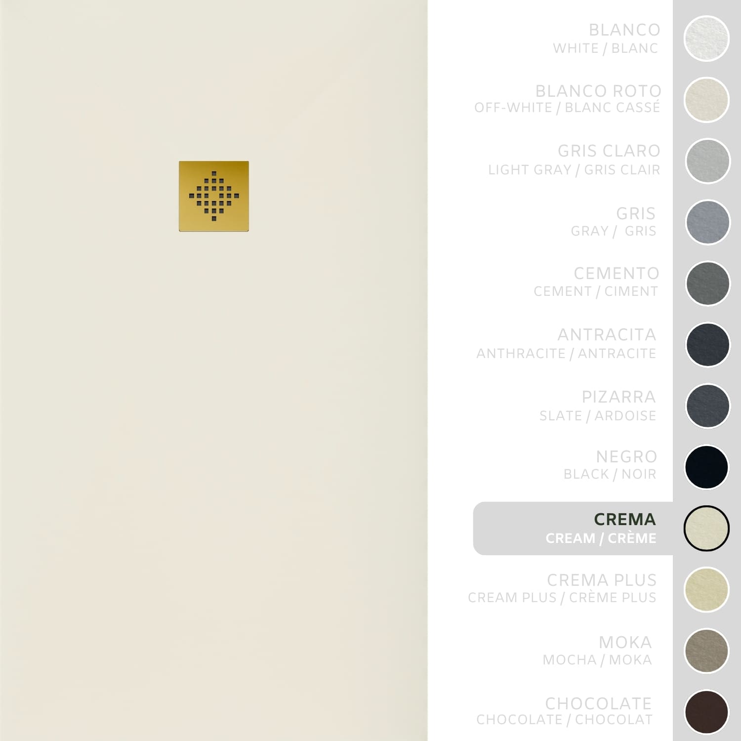 SOULHOME Plato de Ducha - Resina - Gel Coat - Textura Liso/Piedra ...