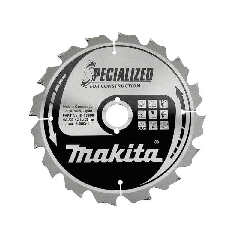 Lame de scie circulaire carbure 210 mm - MAKITA B-27246 | Leroy Merlin