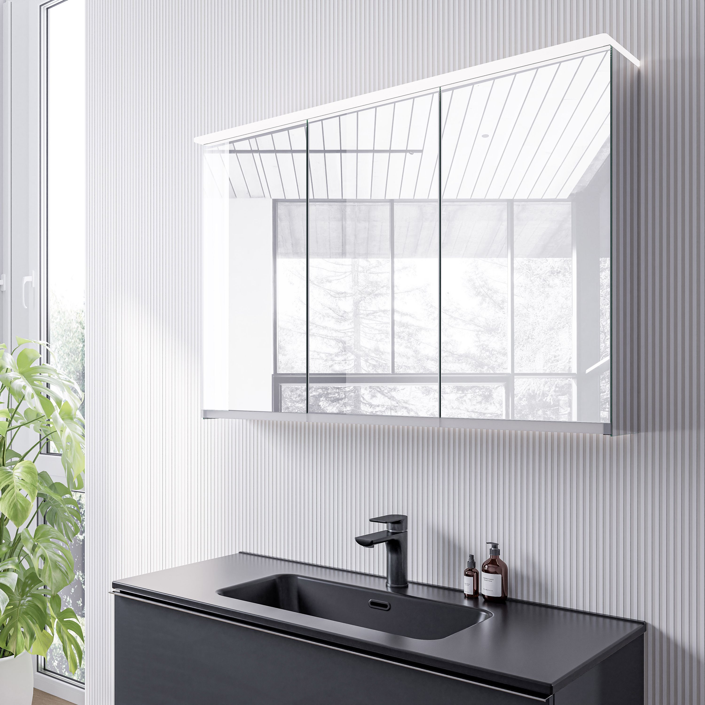 Armoire De Toilette Miroir Brico Depotnull