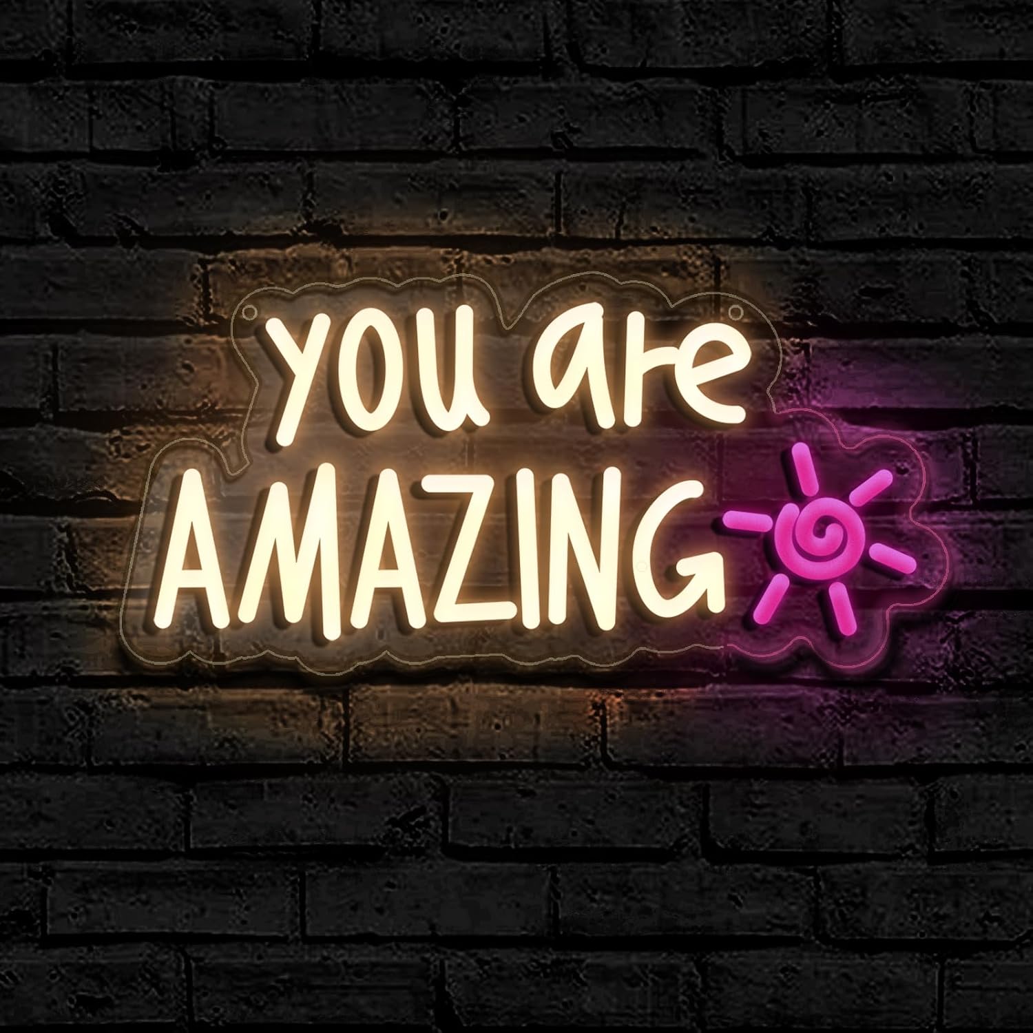 Enseigne néon « You Are Amazing » pour décoration murale de chambre ...