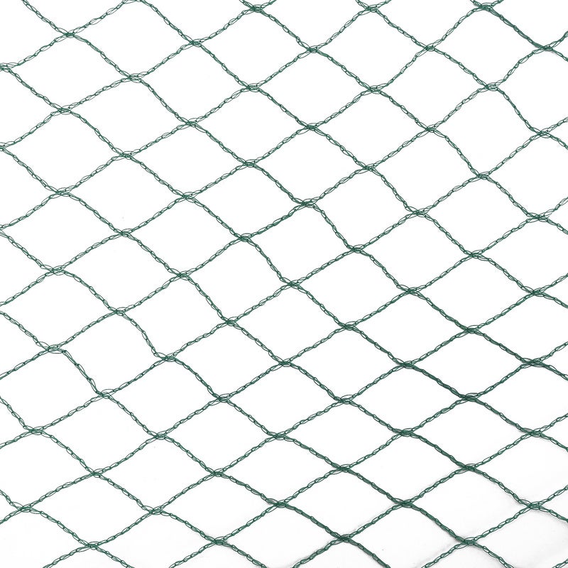 Rete per laghetto 2 m x 10 m, rete verde per laghetto, rete per foglie ...