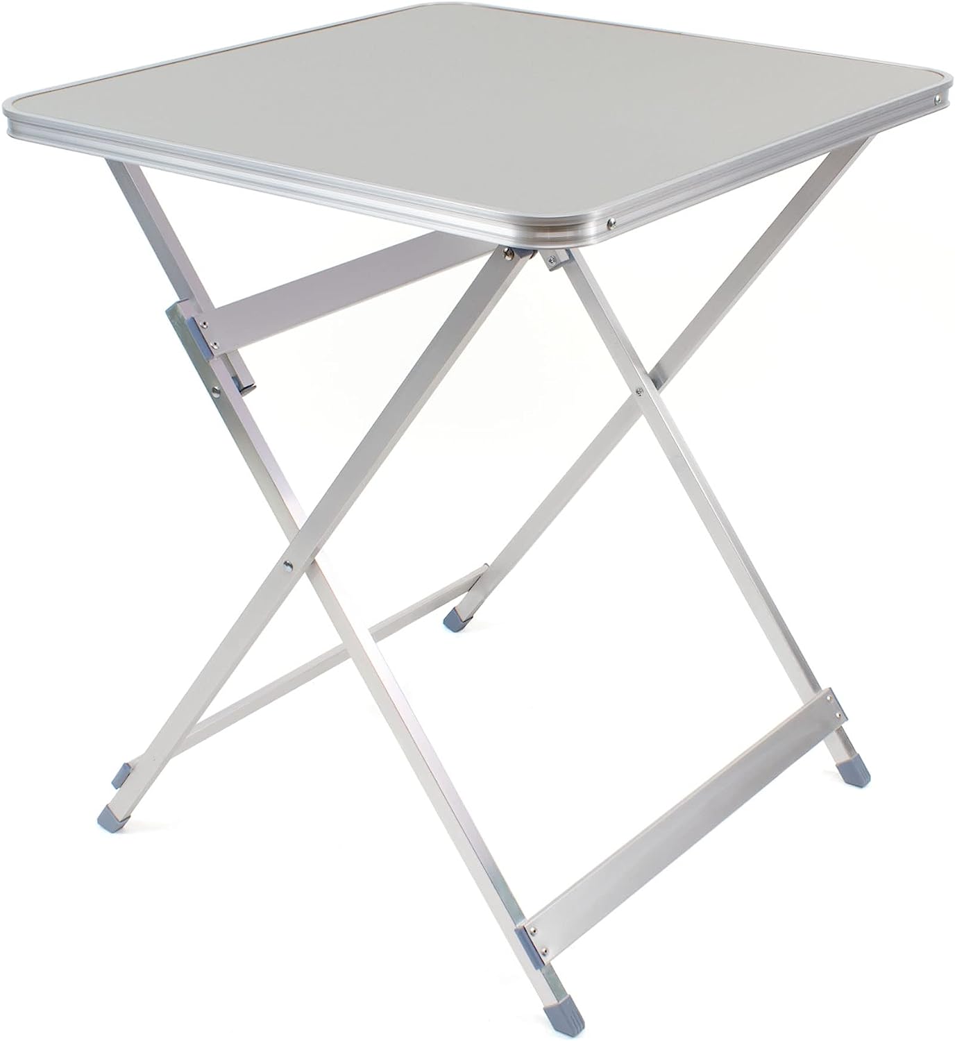 Table carrée (60x60 cm) pliante - Gris | Leroy Merlin