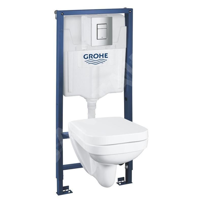 Grohe Solido - Set de bâti-support, cuvette et abattant softclose ...