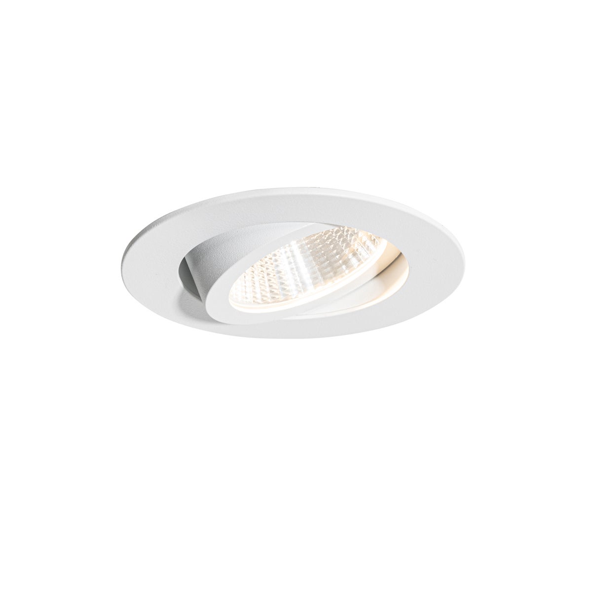 LED Spot encastrable gaius - 1 lumière - Ø 8.5 cm - Blanc - - Éclairage ...