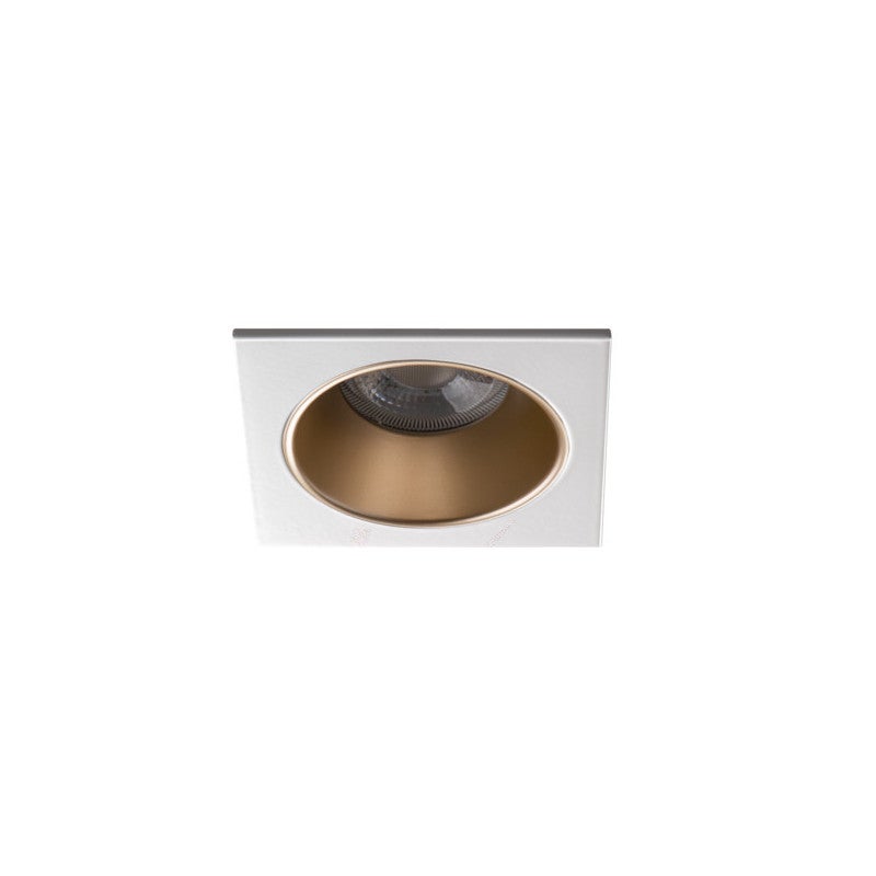 Supporto Faretto da Incasso a Soffitto Grigio Metallizzato 10W MR16 ...