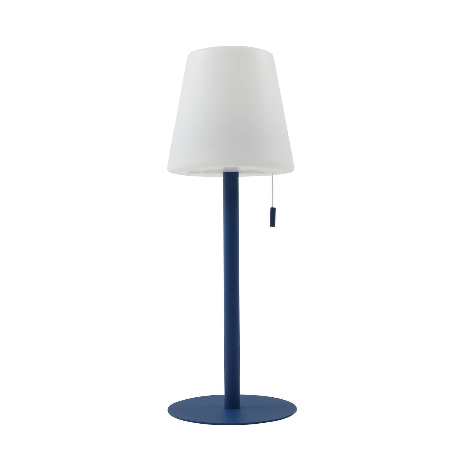 Lámpara recargable Lindby LED Azalea azul aluminio CCT regulable en ...