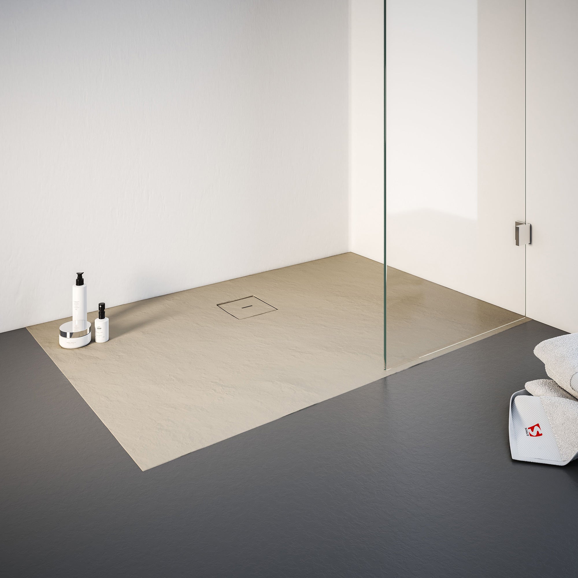 Schulte receveur de douche, 90x140x4cm, résine minérale, rectangulaire ...