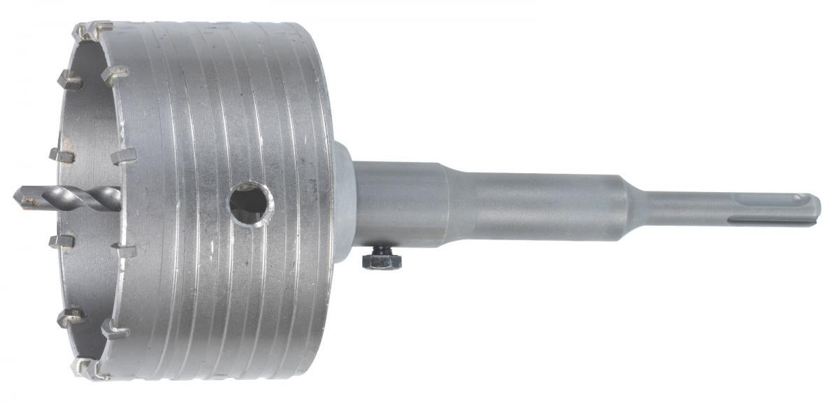 Scie trépan SDS Ø 65 et 80 mm + Arbre + Foret | Leroy Merlin