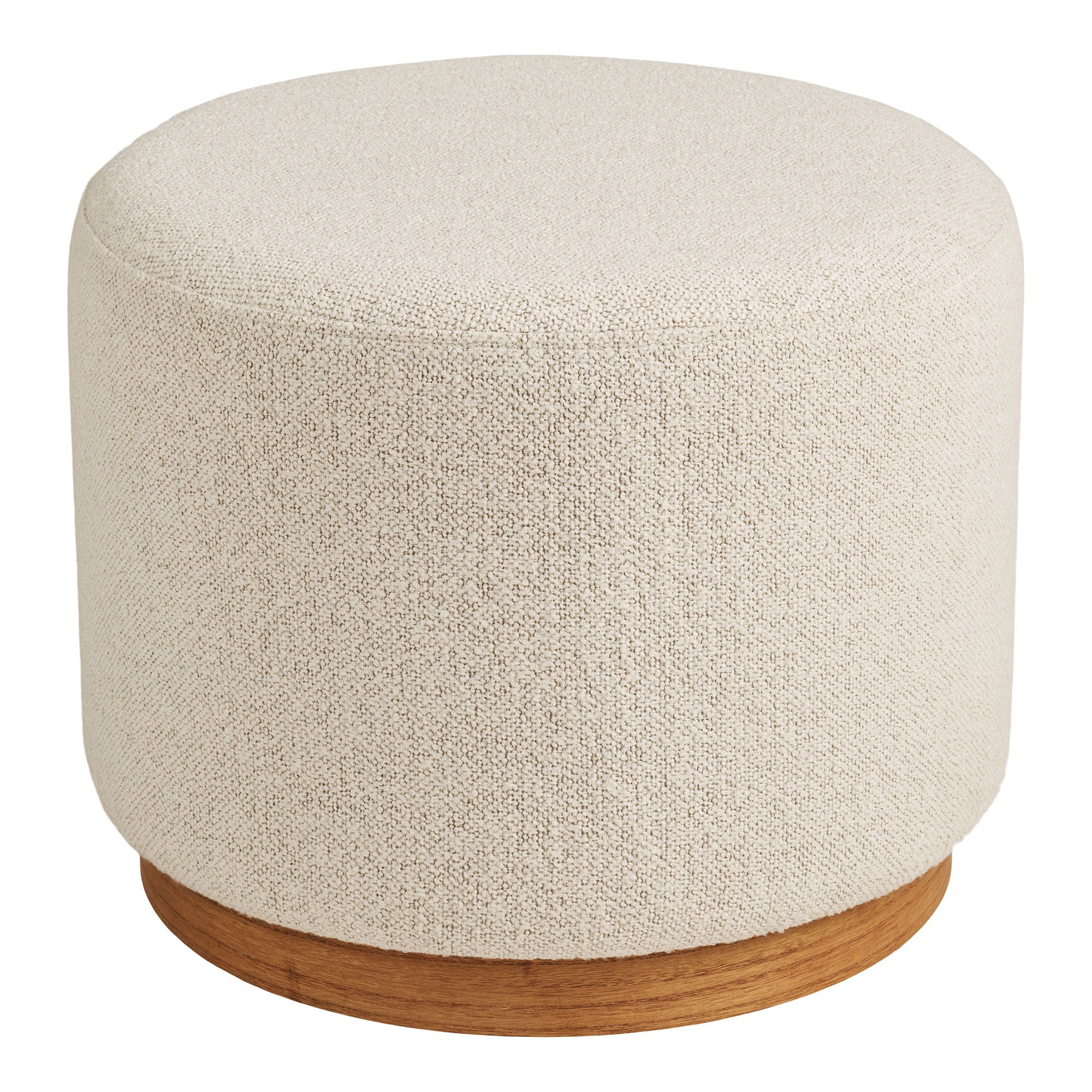 Daisy Pouf - Pouf, sable ø50x41 cm, HN1083 | Leroy Merlin