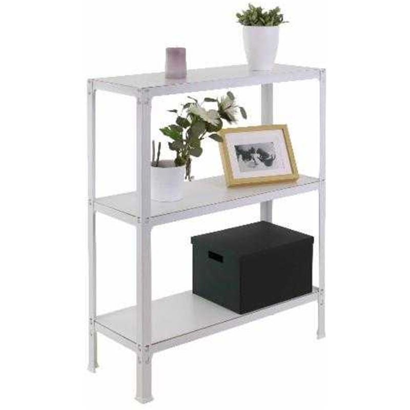 Etagère en métal SIMONHOME CLICK BOIS MINI 3/300 BLANC/BLANC | Leroy Merlin