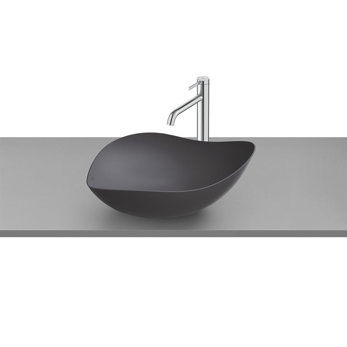 ROCA A327A13640 OHTAKE Lavabo de Sobre Encimera Fineceramic Color Onyx ...