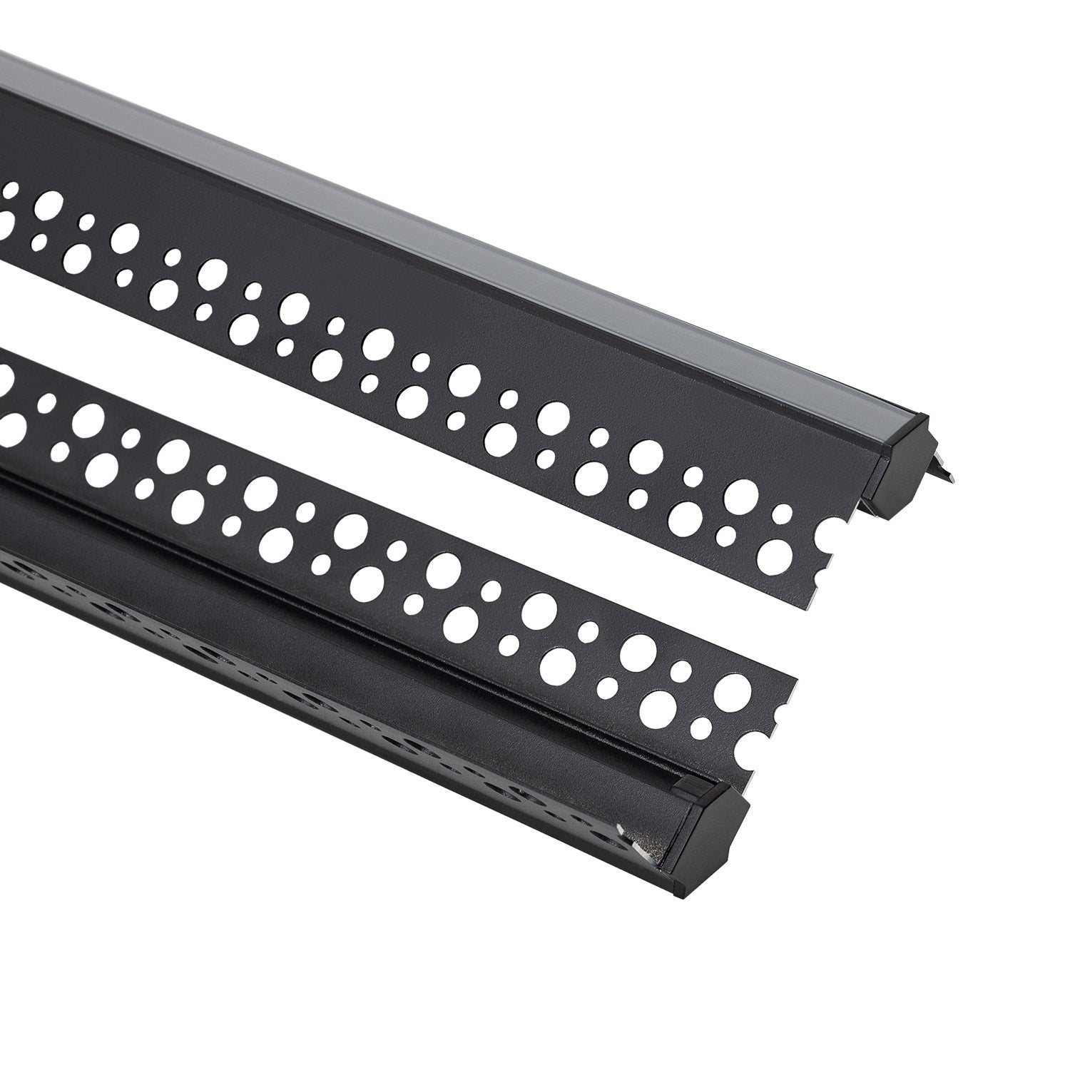 Profilé Aluminium Intégration Plâtre/Placo Angle Arista Tira LED jusqu ...
