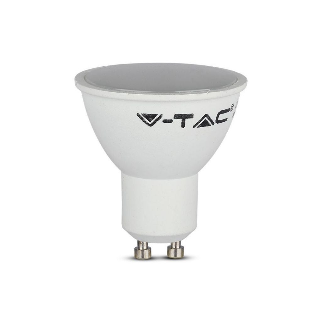 Foco LED GU10 4,5W 110° Tapa satinada 3000K | Leroy Merlin