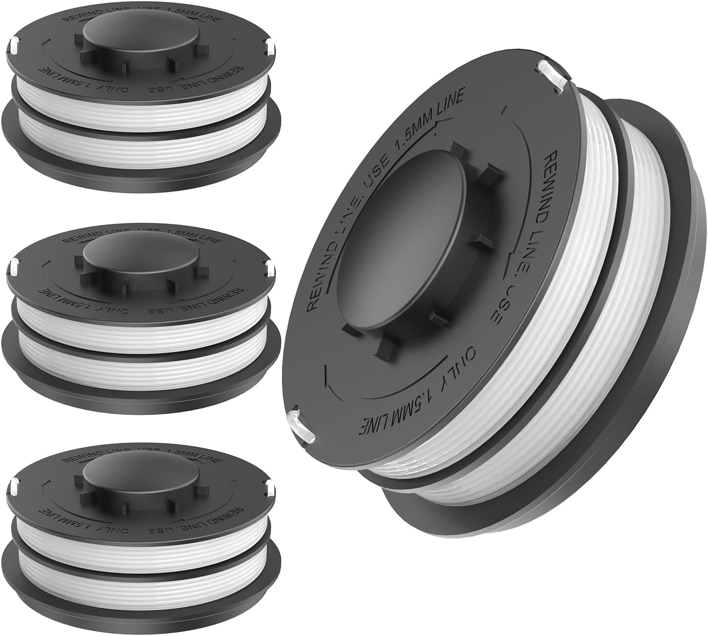 Szpule, 3405685 Szpule zamienne do kosiarki Einhell GC-ET 4530 (zestaw 4 szpul) - Leroy Merlin