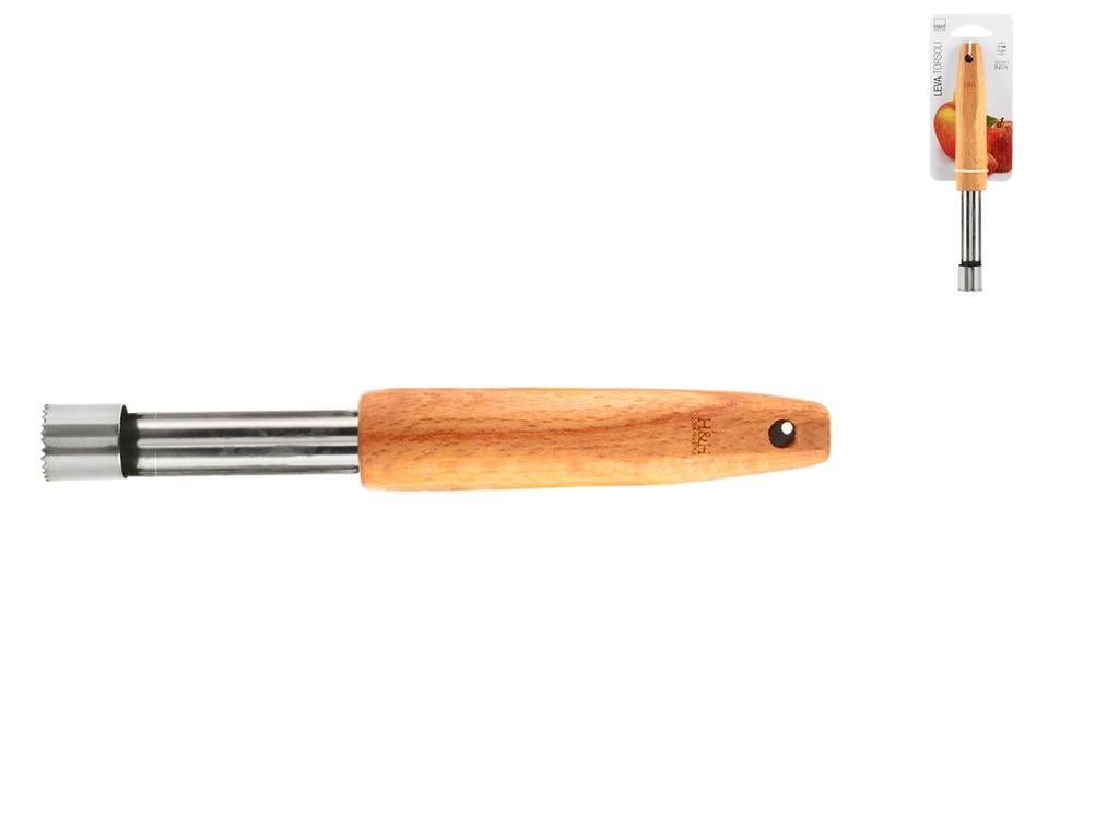 Levatorsoli In Acciaio Inox, Manico Legno H&H | Leroy Merlin